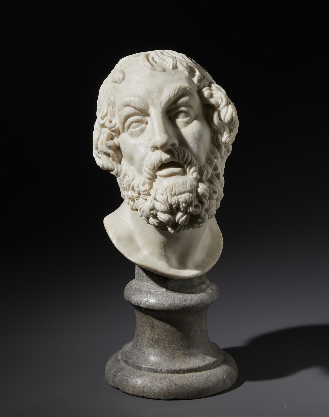 Italian School, 18th Century | Bust of Homer | MutualArt