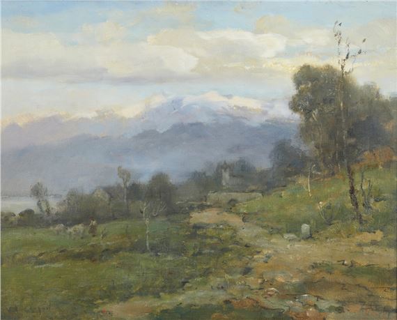 Vittore Antonio Cargnel | Mountain landscape | MutualArt