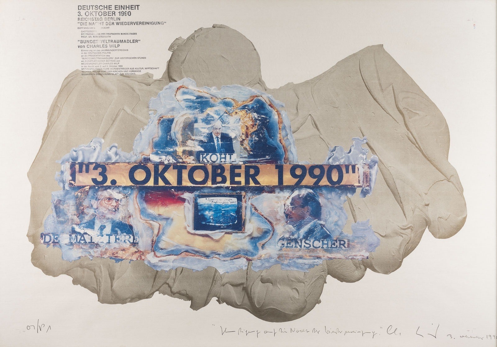 Charles Paul Wilp | PAAR GRAFIKEN ('NO REST NO ENDING', 1998 / '3 ...