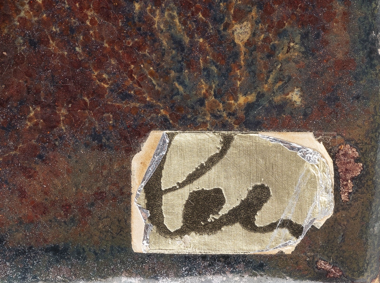 Helmut Friedrich Schäffenacker | SEHR GROSSE BILDPLATTE '596' 'PFERDE ...