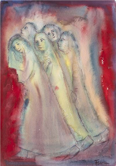 Otto Flath | FRAUENGRUPPE (1906) | MutualArt