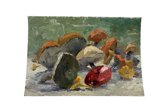 Janis Kalejs | Cardboard, Oil | MutualArt