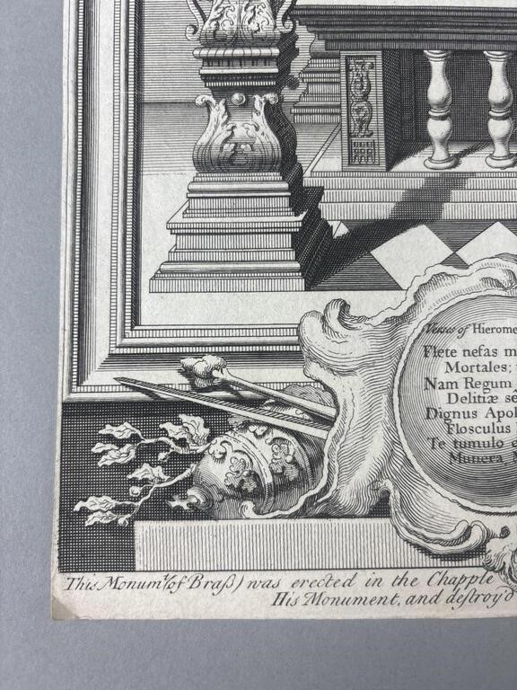 George Vertue | The Monument of King Edward VI Engraving, 1743 | MutualArt