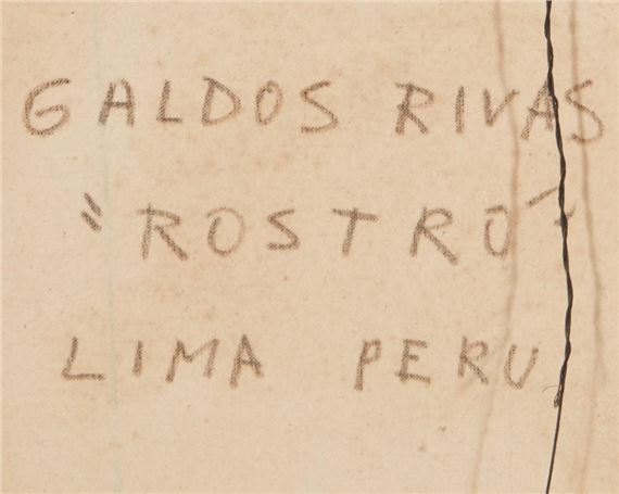 Enrique Galdós Rivas | Rostro (1963) | MutualArt