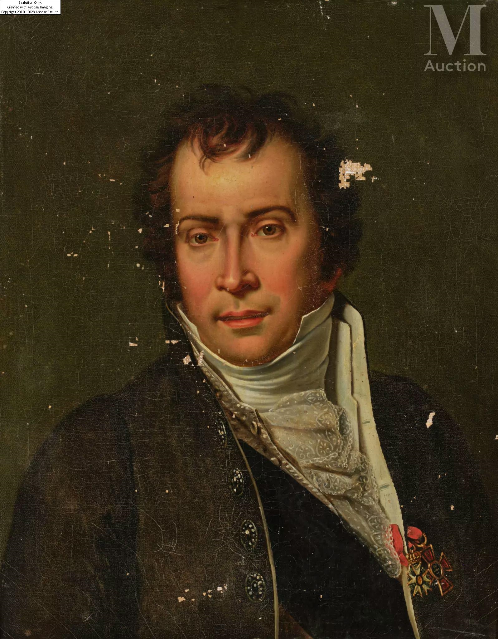 René Théodore Berthon | René-Théodore BERTHON (1776-1859), attribué à ...