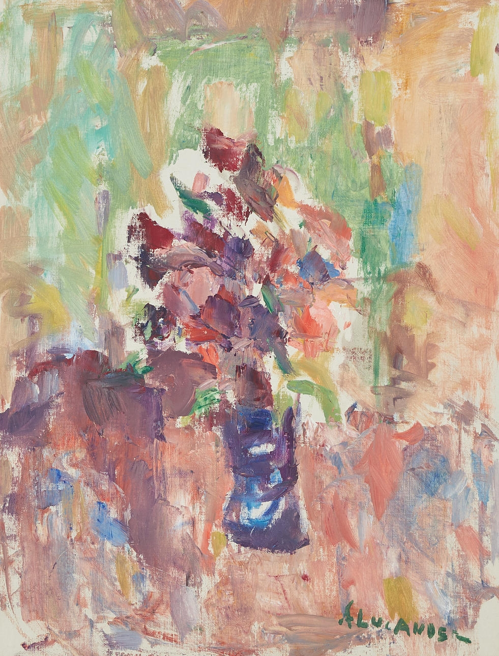 Anitra Lucander | Still life with flowers | MutualArt