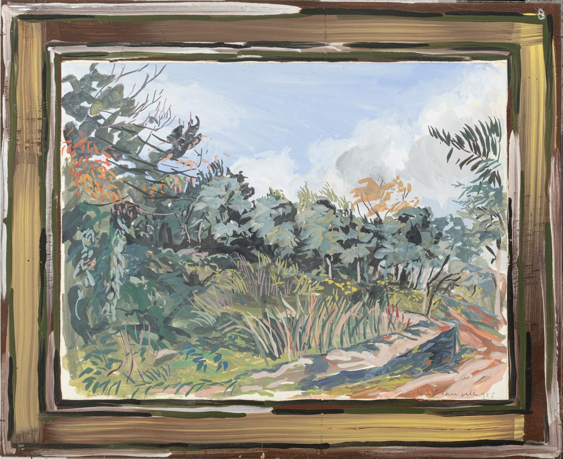 Luis Frangella | Luis Frangella (Argentinian 1944 - 1990). Ruinas, 1985 ...