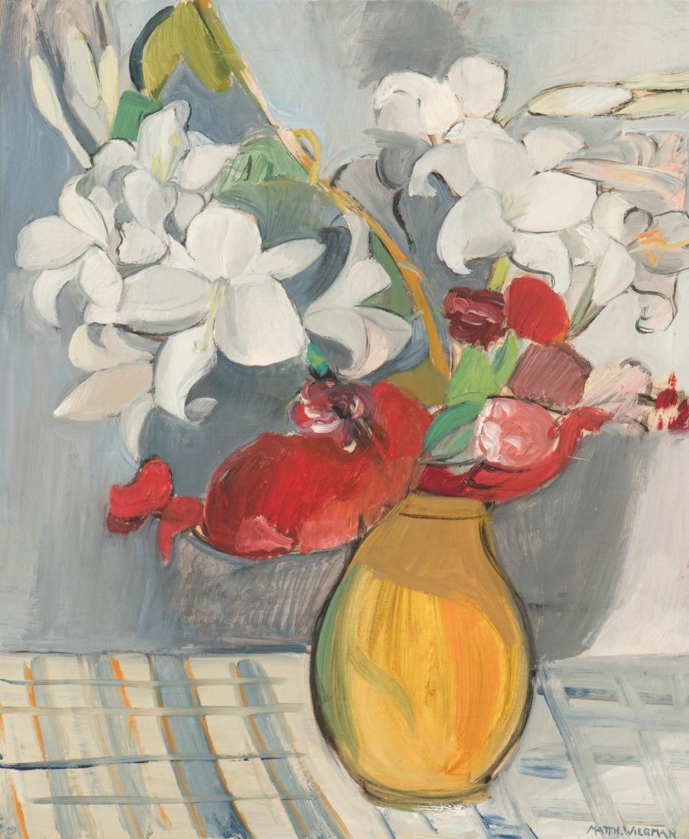 Mathieu Wiegman | Matthieu Wiegman (Dutch 1886 - 1971). Still life with ...