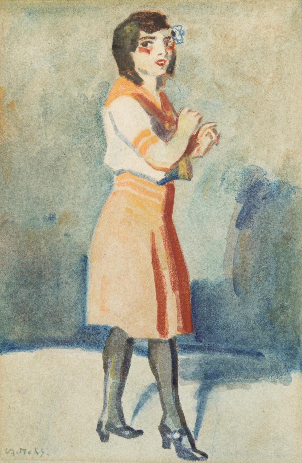 Kees Maks | Portrait of a lady | MutualArt