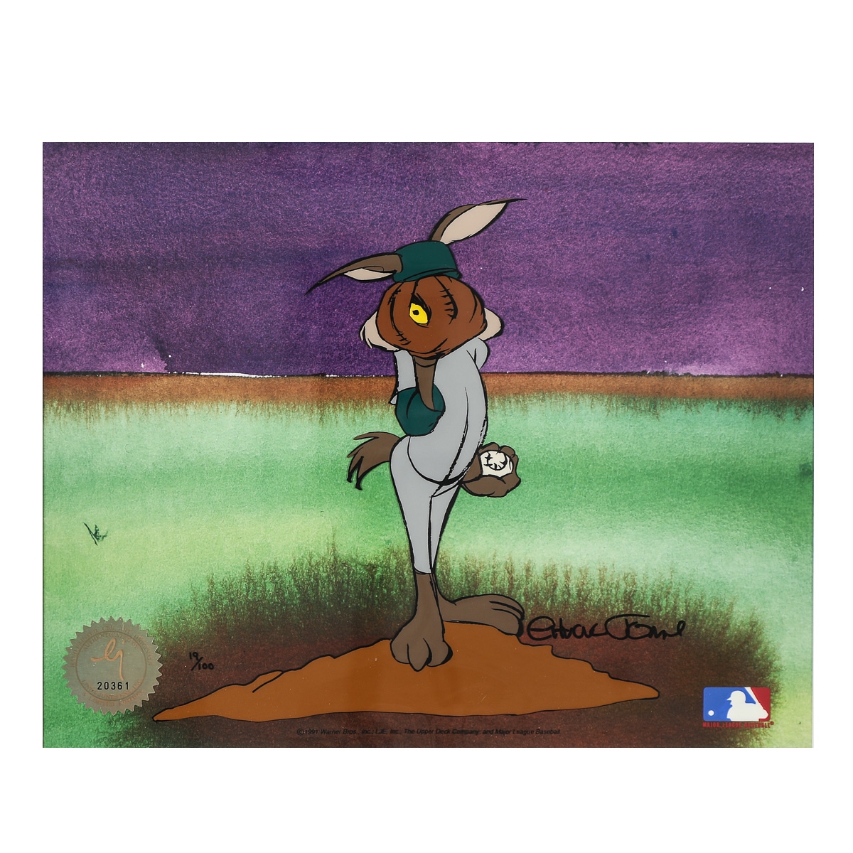 Chuck Jones | Coyote With Glove (1991) | MutualArt