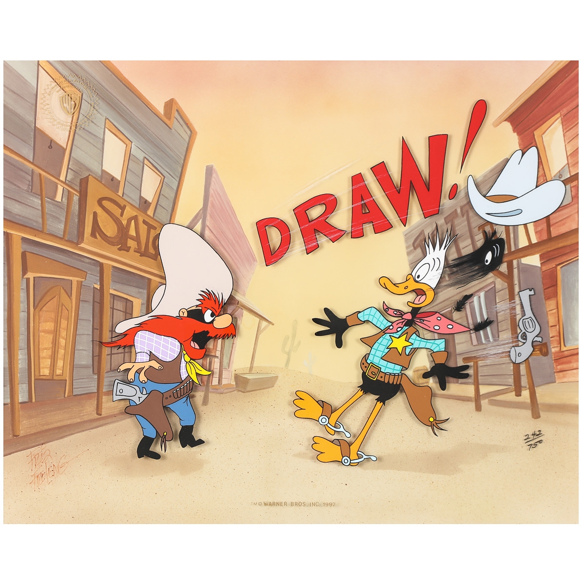 Fritz Freleng | The Draw (1992) | MutualArt