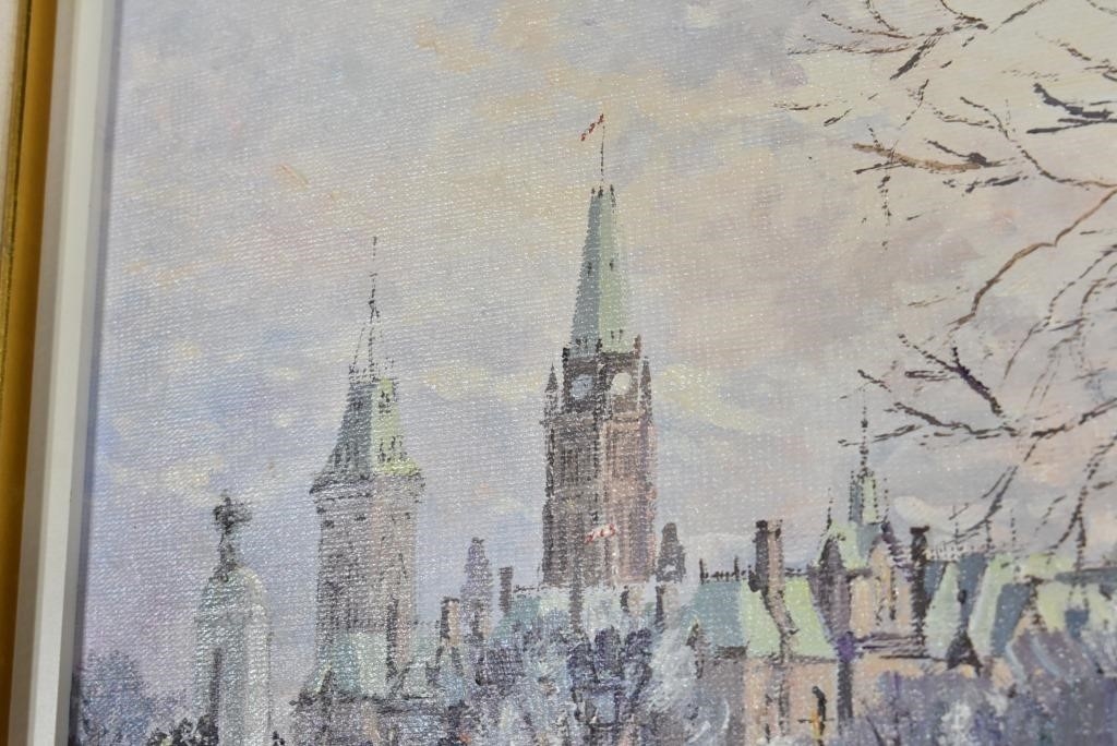Inge Franz-Claussen | INGE CLAUSSEN OTTAWA WINTER OIL ON CANVAS SIGNED ...