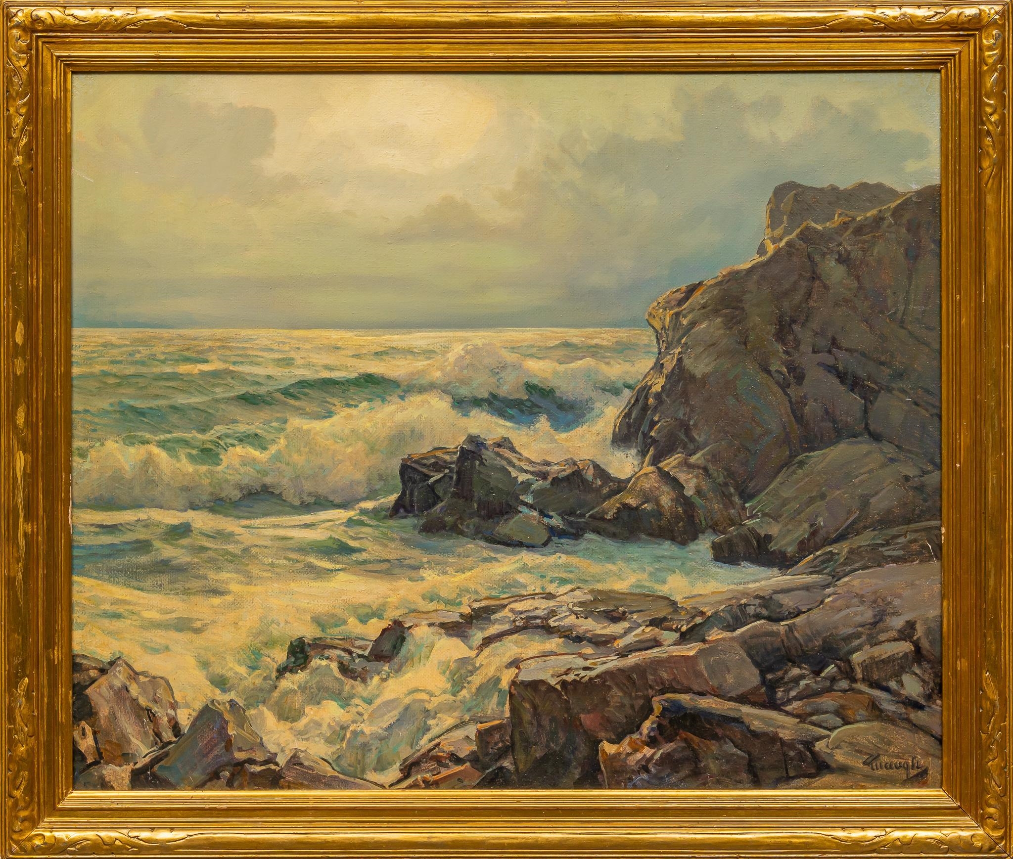 Frederick Judd Waugh | RUM ROW (1922) | MutualArt