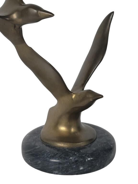 Curtis Jeré | Jere Style Seagulls Sculpture | MutualArt