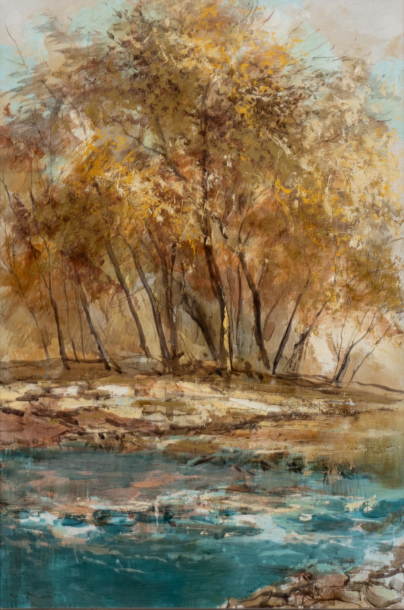 Walter Edwin McCown | Texas River Scene | MutualArt