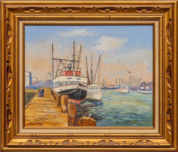 Santa Duran | Resting at the Dock (1976) | MutualArt