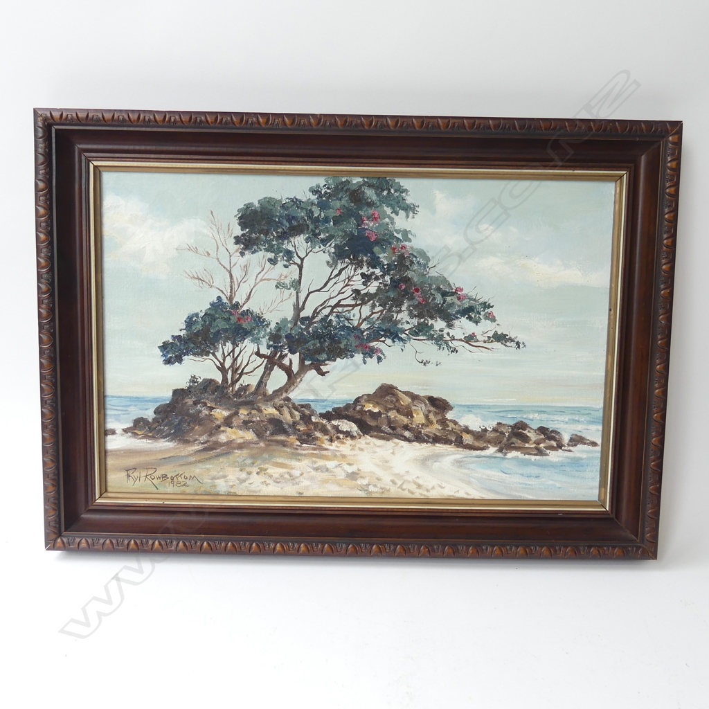 Phyl Rowbottom | SILHOUETTED POHUTUKAWAS (1982) | MutualArt