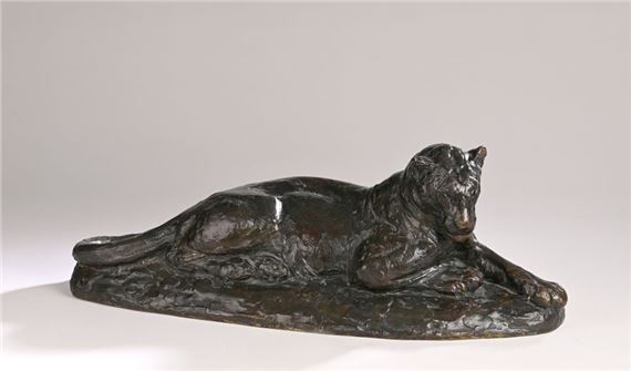 Roger Godchaux | Reclining panther Circa (Circa 1930) | MutualArt