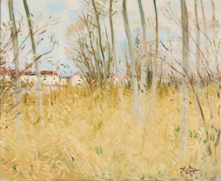 Pierre Eugène Montézin | Two works: Double painting with a view of ...