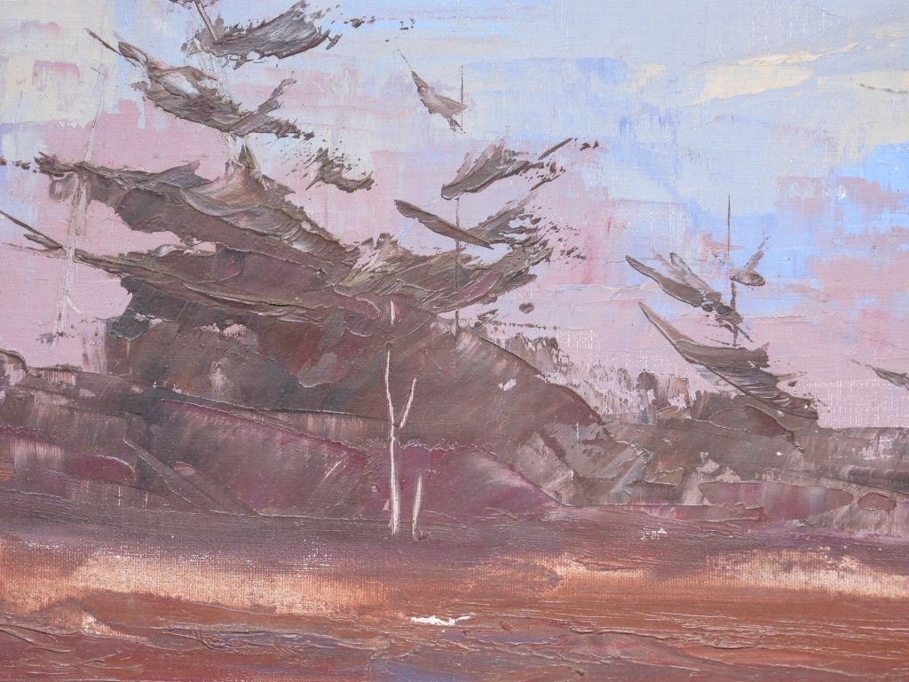 John Mulcahy | John Mulcahy Provincetown Landscape Painting (1968 ...