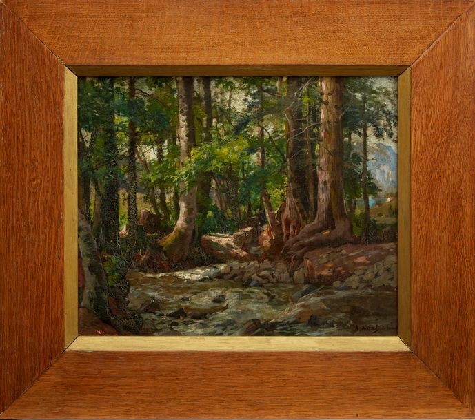 Alexandre Nozal | Landscape in the Montreux region | MutualArt
