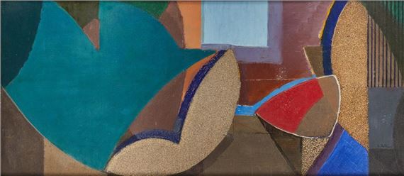 Alfred Reth | Cubist Still Life with Window (1955) | MutualArt