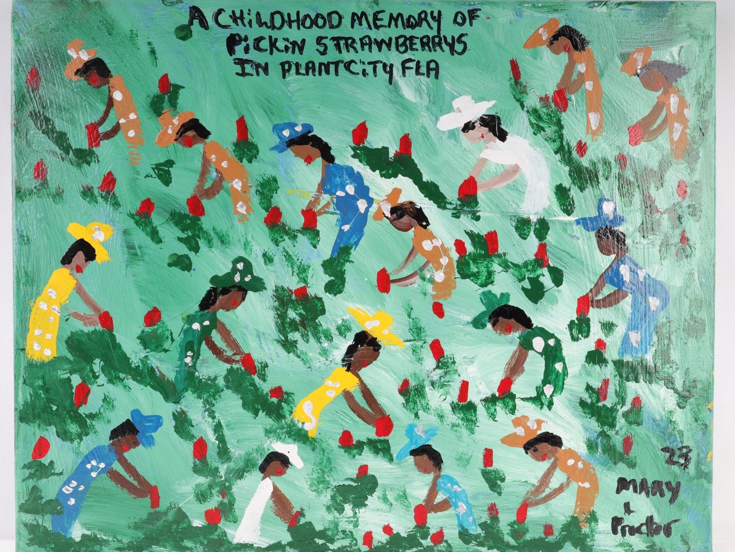 Mary Louise Proctor | BLACK AMERICANA HARVEST FOLK ART MARY PROCTOR ...