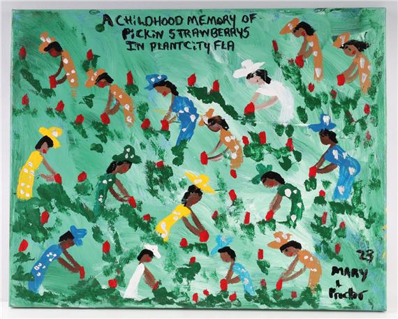 Mary Louise Proctor | BLACK AMERICANA HARVEST FOLK ART MARY PROCTOR ...