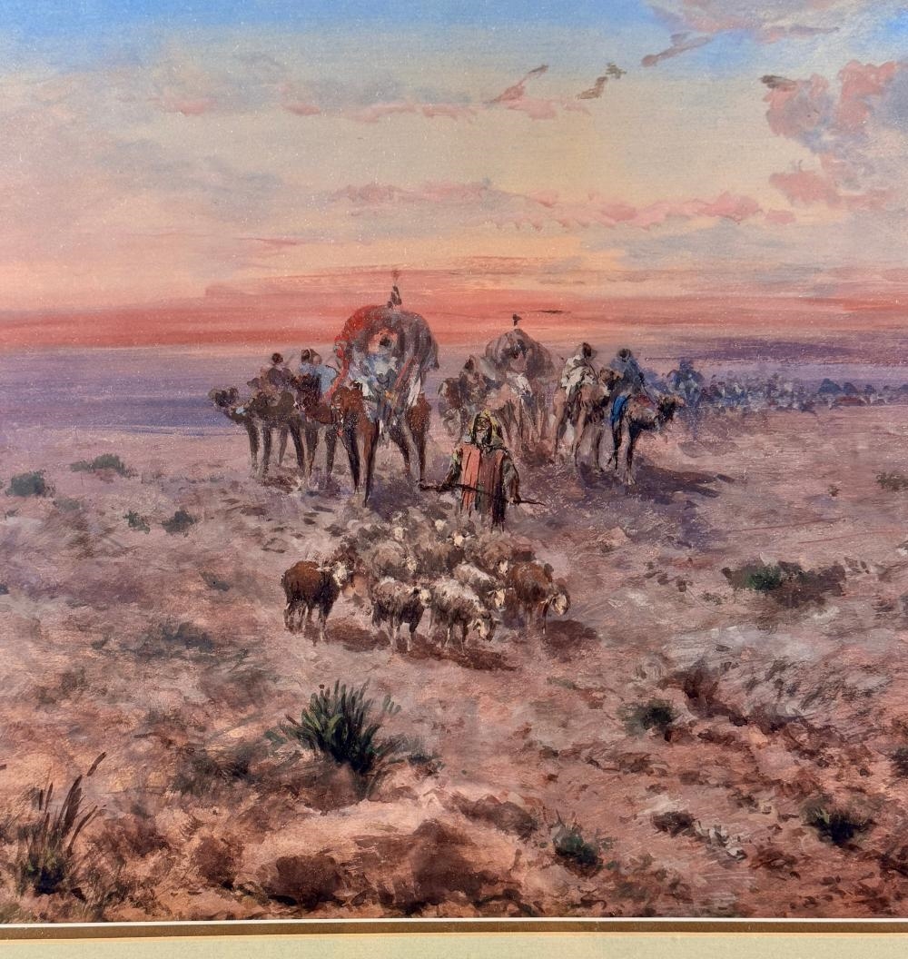 Paul B. Pascal | The Desert Way Pastel by Paul Pascal | MutualArt