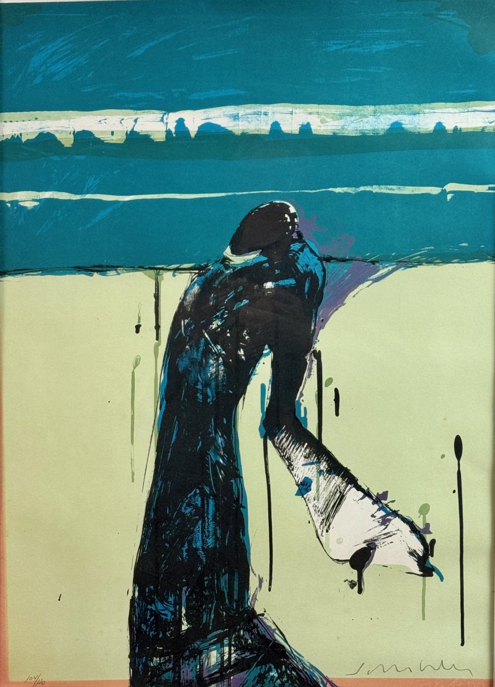 Fritz Scholder | Untitled (Indians with Instruments) | MutualArt