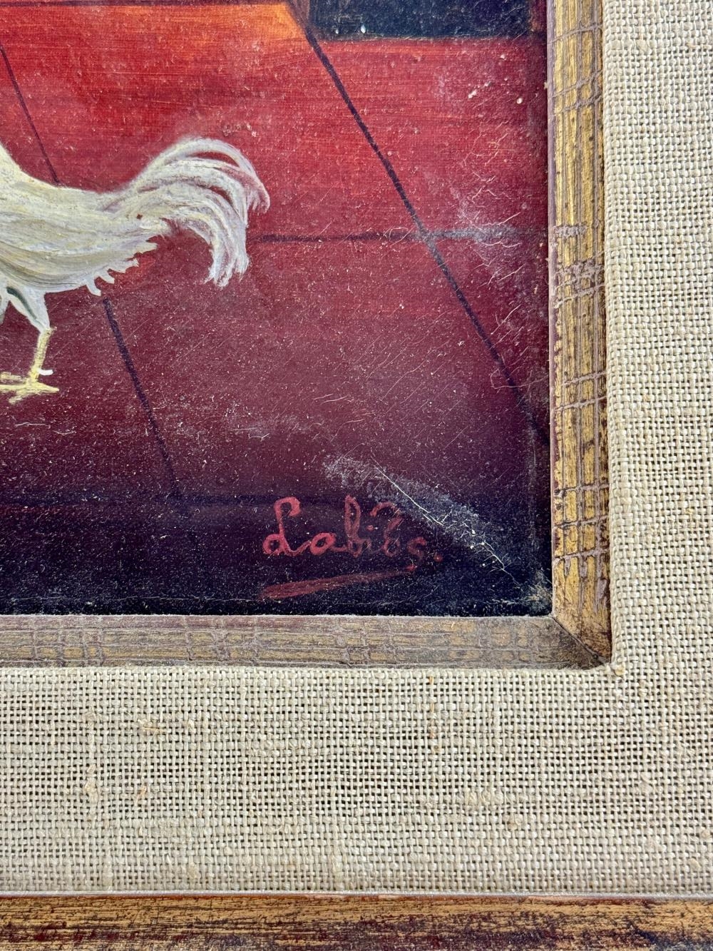 Agapito Labios | Agapito Labios Folk Art Painting of a Girl in Kitchen ...