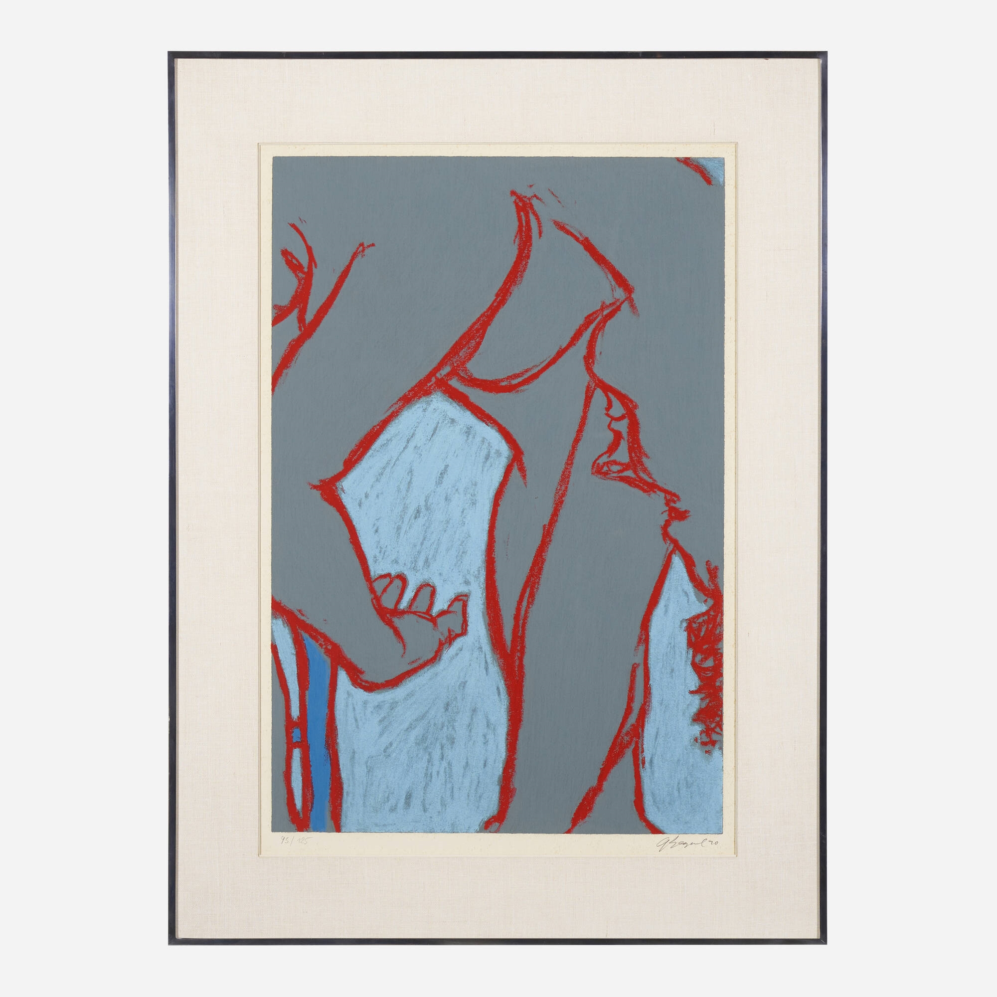 George Segal | Untitled (from the Six Serigraphs portfolio) (1970 ...