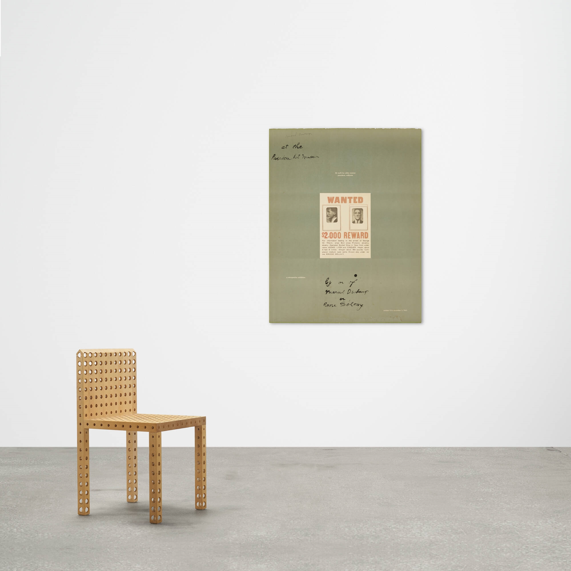 Marcel Duchamp | A Poster Within a Poster (1963) | MutualArt