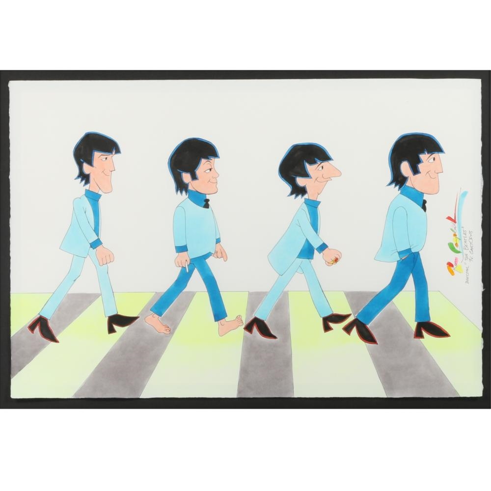 Ron Campbell | The Beatles TV cartoon caricatures, 2004 (2004) | MutualArt