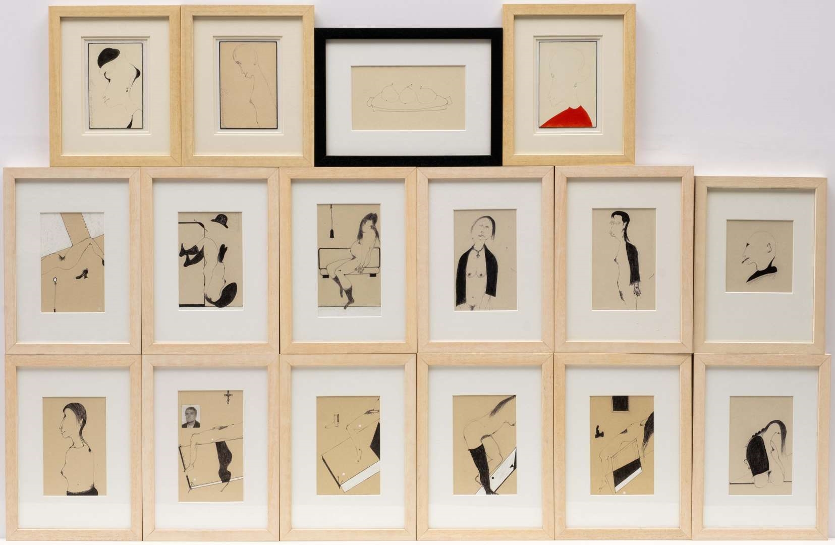 Johan van den Berg | Naakten (12), portretten (3) en één stilleven ...