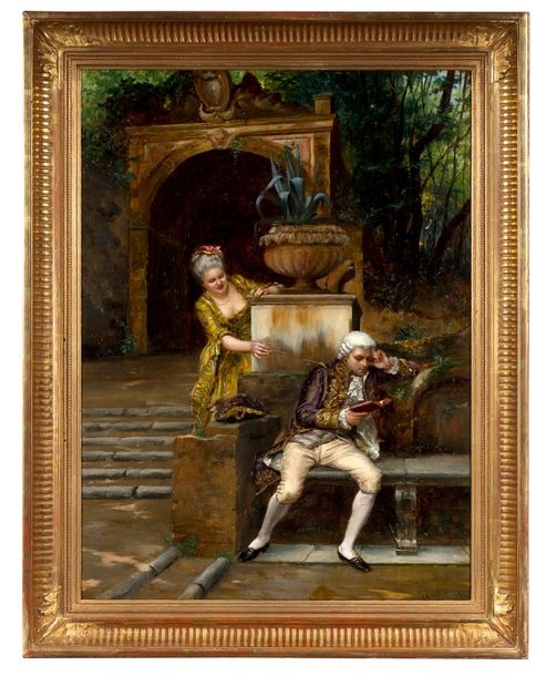 Rudolf Ernst | The Watering Hole | MutualArt