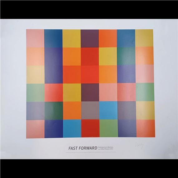 Ellsworth Kelly | Ellsworth Kelly Hand Signed Exhibition Poster | MutualArt