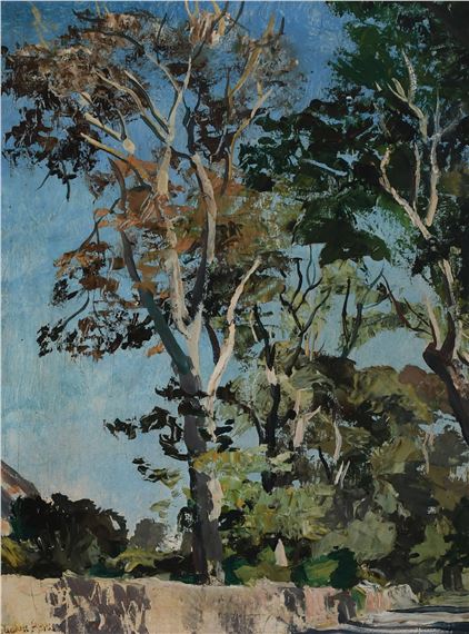 Stephen Bone | Autumn Trees | MutualArt