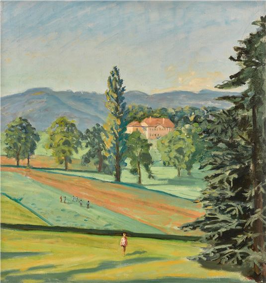 Sir Winston Churchill | Lullenden Manor (1917) | MutualArt