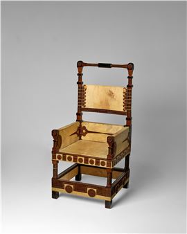 Carlo Bugatti | Throne Chair (Circa 1902) | MutualArt