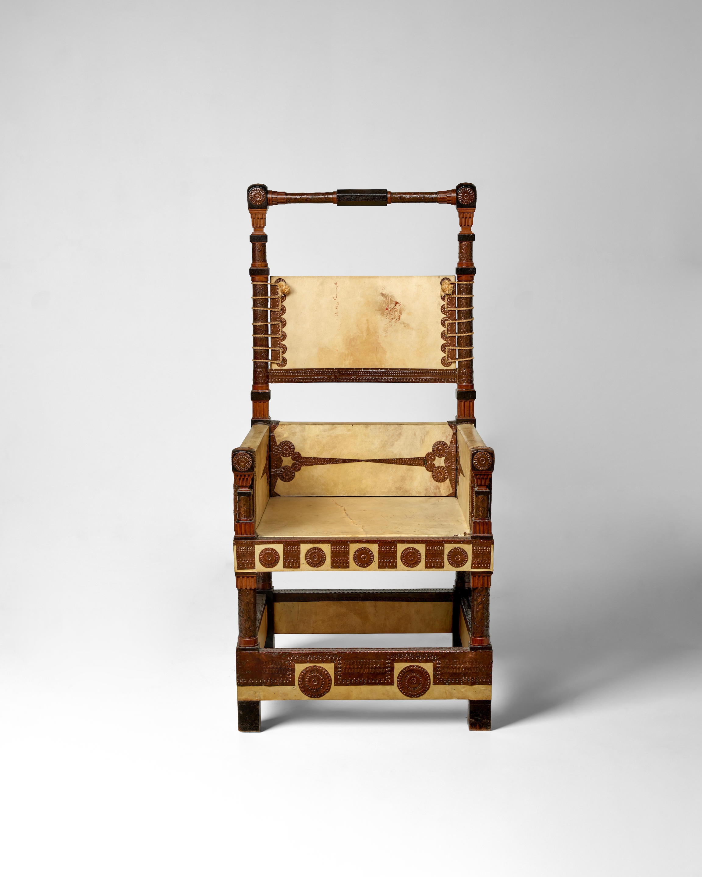 Carlo Bugatti | Throne Chair (Circa 1902) | MutualArt