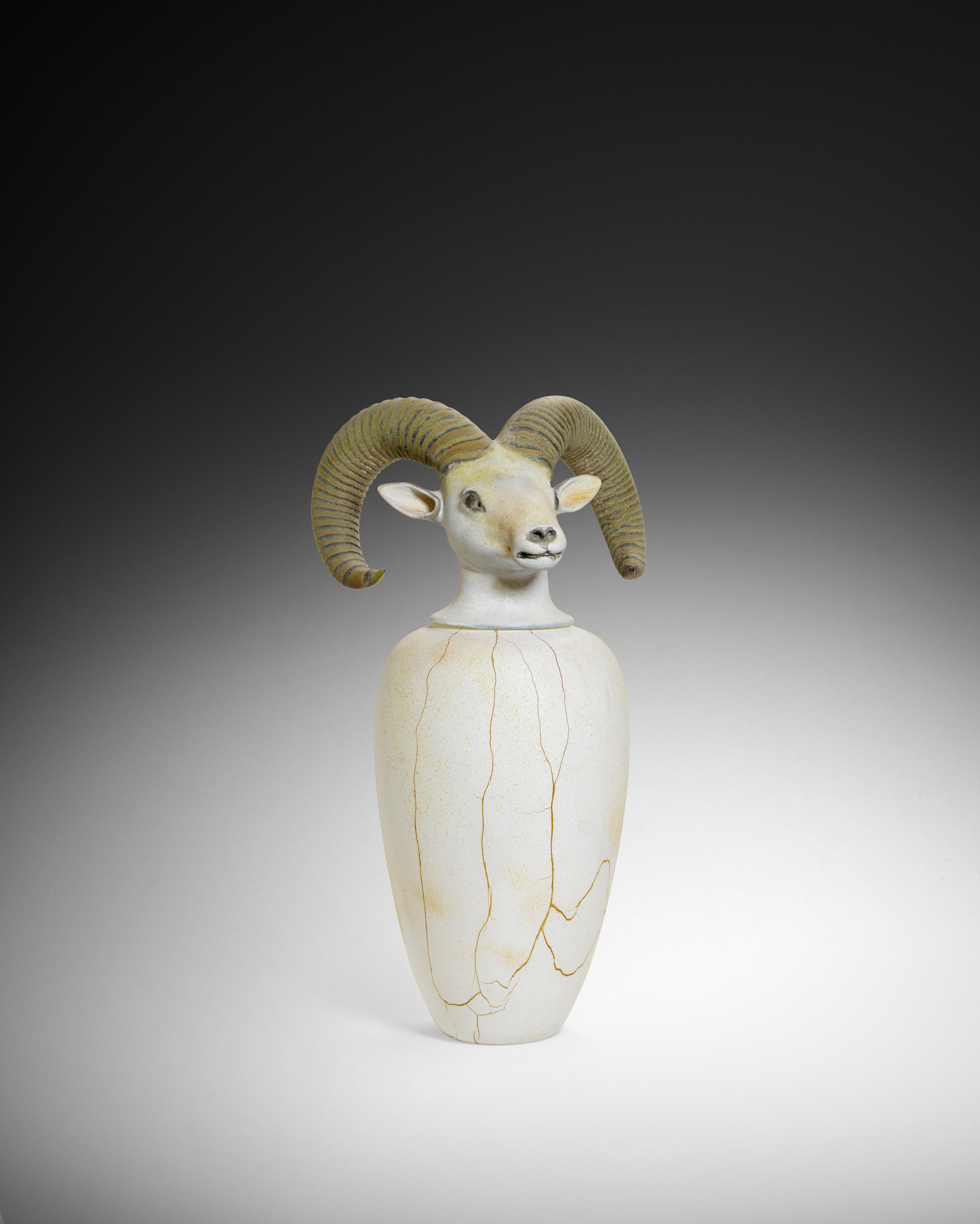 William Morris | 'Canopic Jar: Dahl Sheep' (1994) | MutualArt