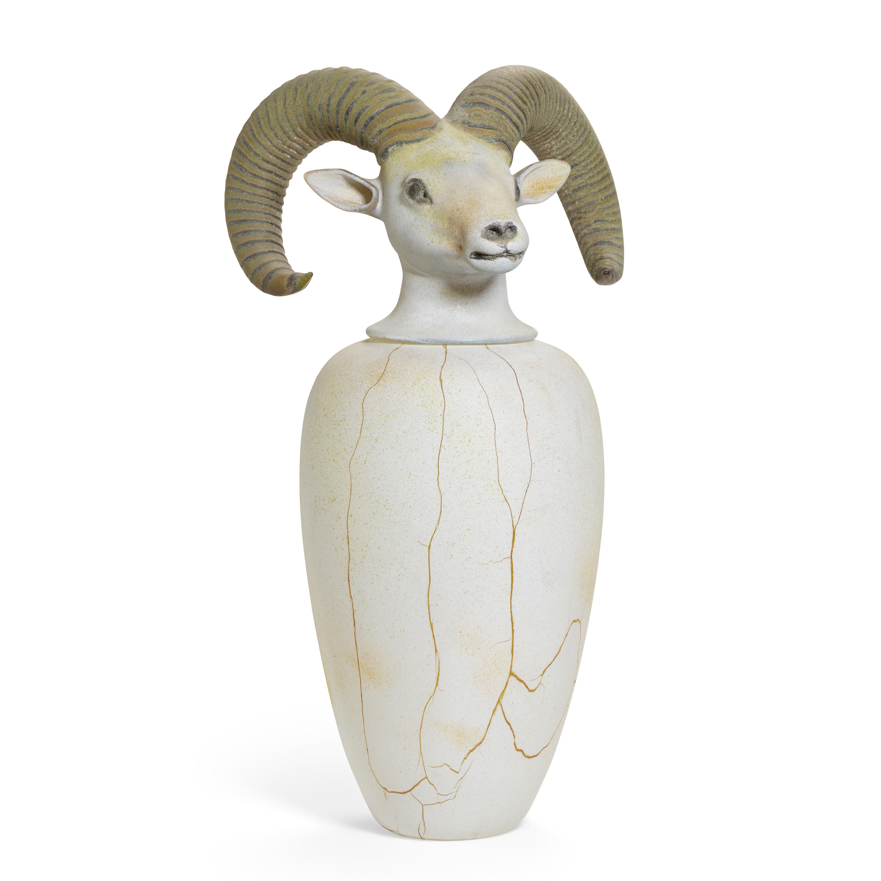 William Morris | 'Canopic Jar: Dahl Sheep' (1994) | MutualArt