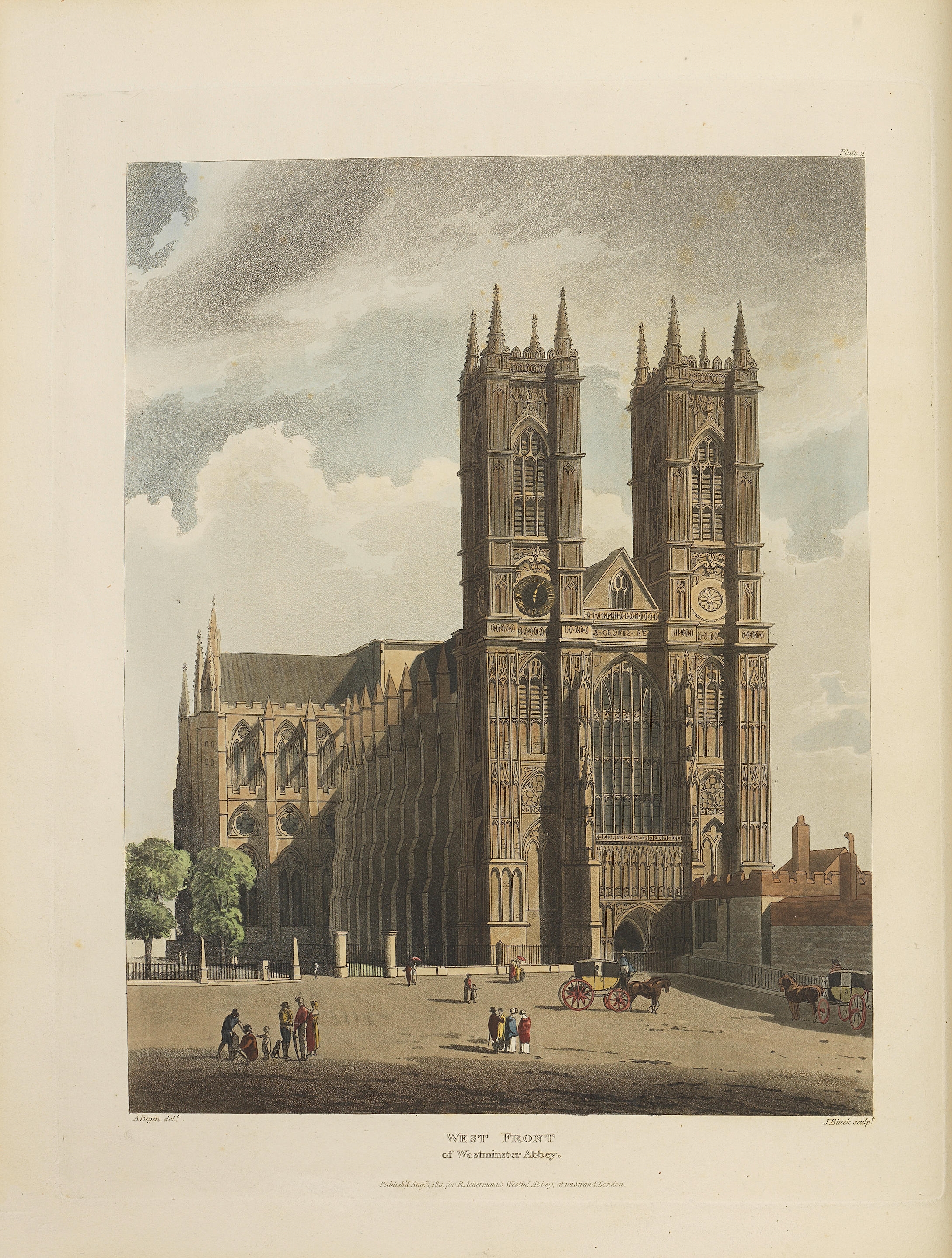 Rudolph Ackermann | The History of the Abbey Church of St. Peter's ...