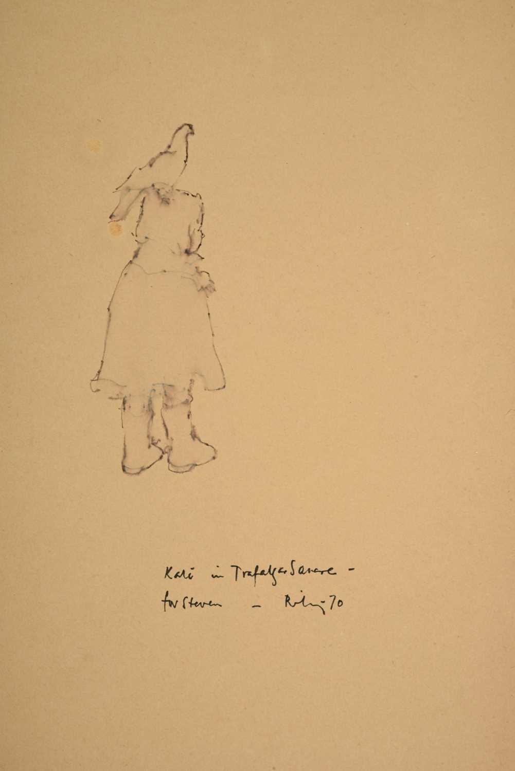 Harold Riley | Kate in Trafalgar Square | MutualArt