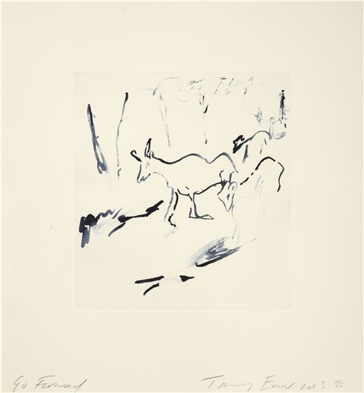 Tracey Emin | Go Forward (2013) | MutualArt