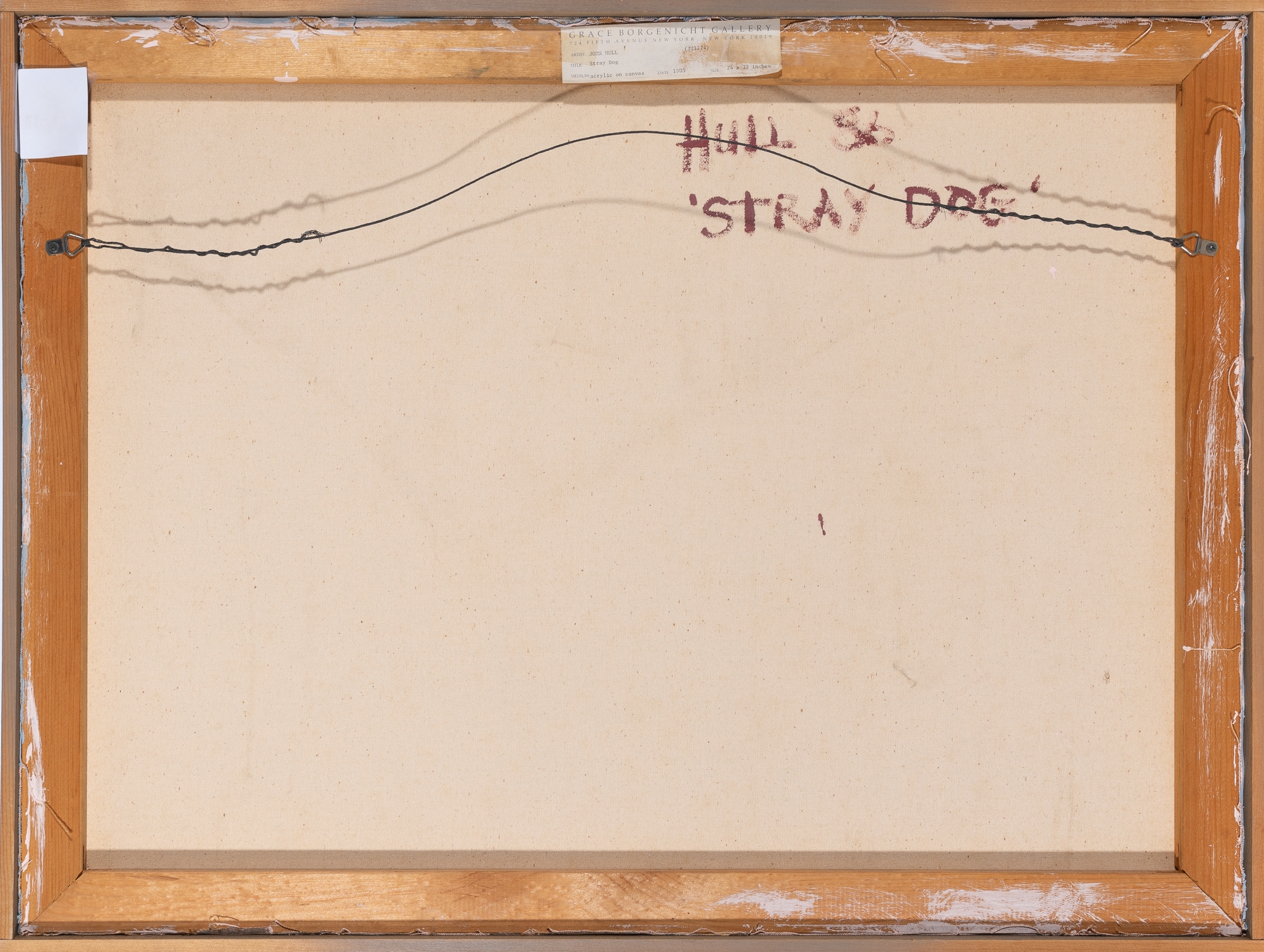 John Hull | Stray Dog Hull 86 (1986) | MutualArt