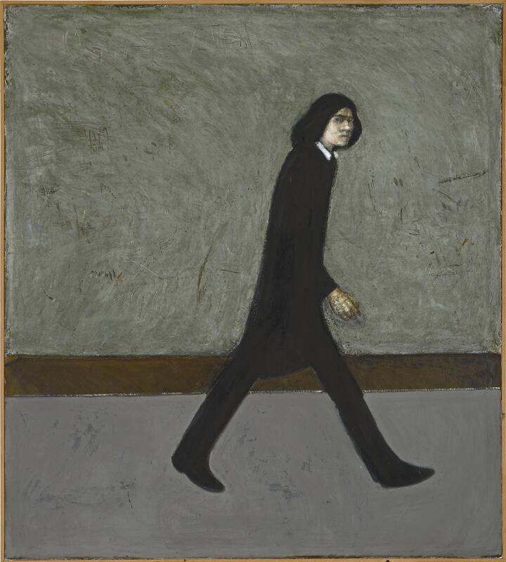 Kurt Henning Trampedach Sørensen | Self portrait, walking (1971 ...