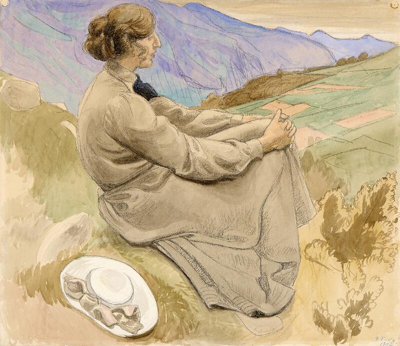 Jens Ferdinand Willumsen | s second wife Edith); study for the main ...