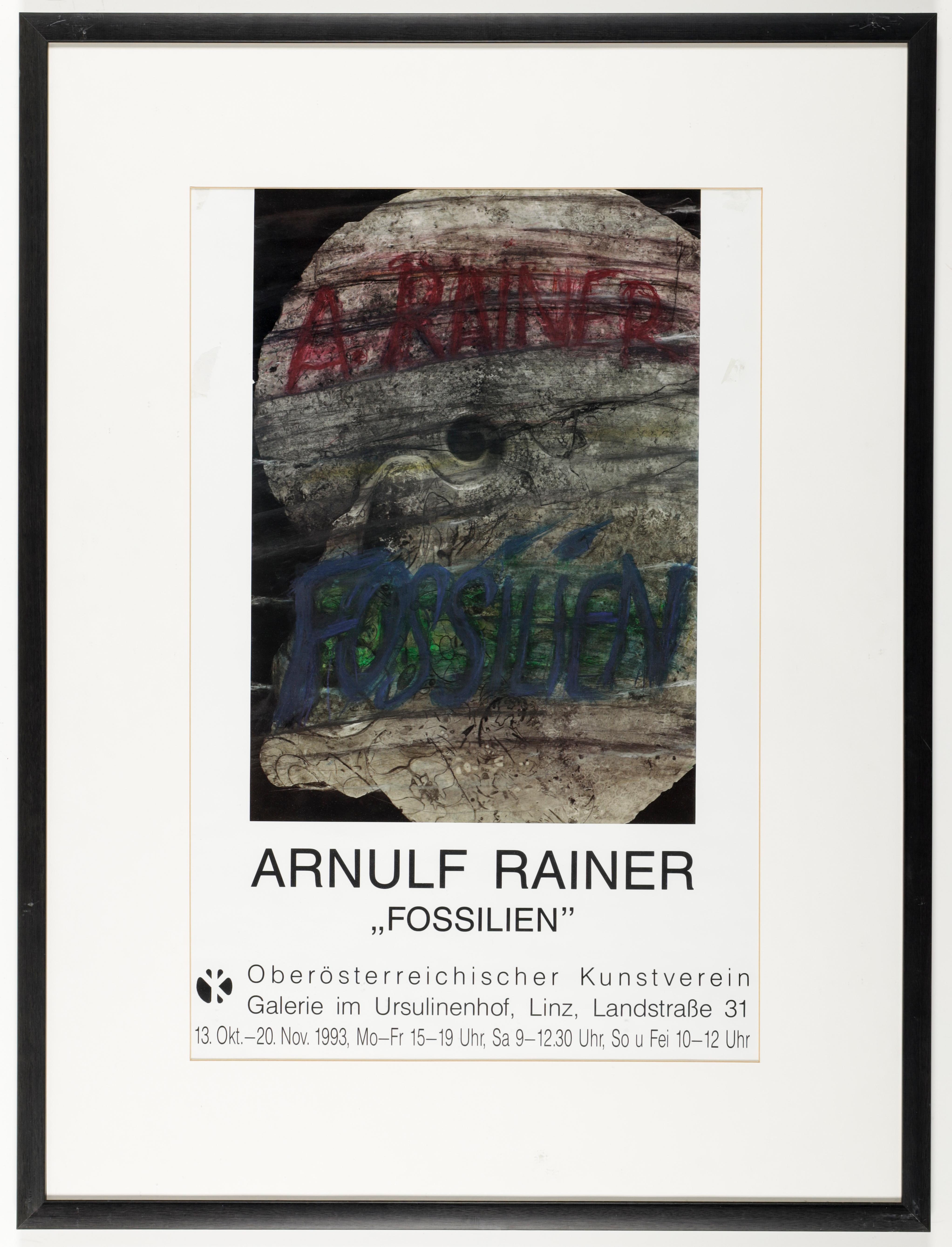 Arnulf Rainer | Arnulf Rainer *, Plakate (1993) | MutualArt